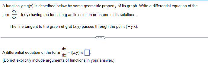 Solved A function y=g(x) is described below by some | Chegg.com