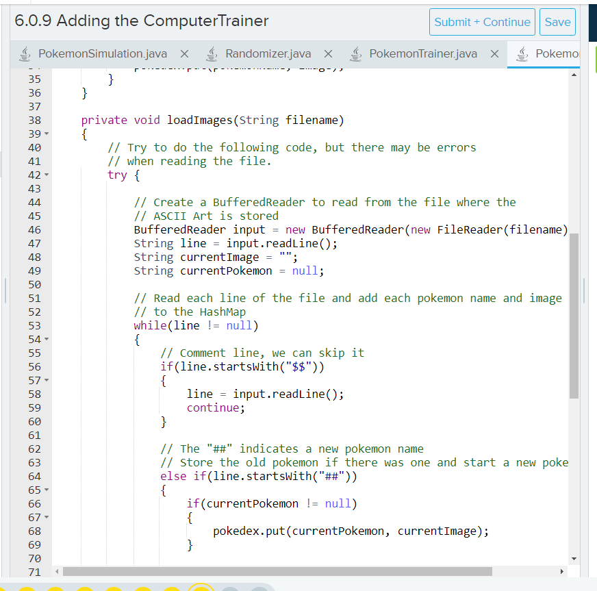 6.0.9 Adding the ComputerTrainer 8 private static | Chegg.com
