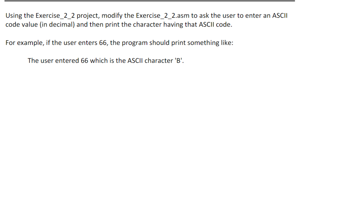 Solved Using Assembly. This is the following code from the | Chegg.com