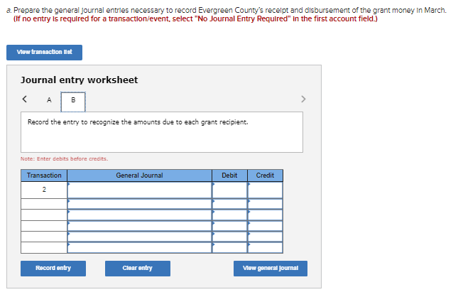 Solved Evergreen County acts as the disbursing agent for a | Chegg.com