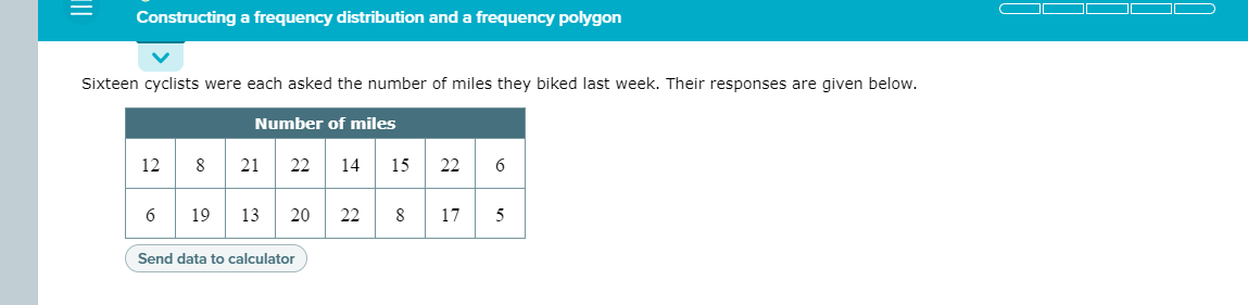 Solved Constructing a frequency distribution and a frequency | Chegg.com