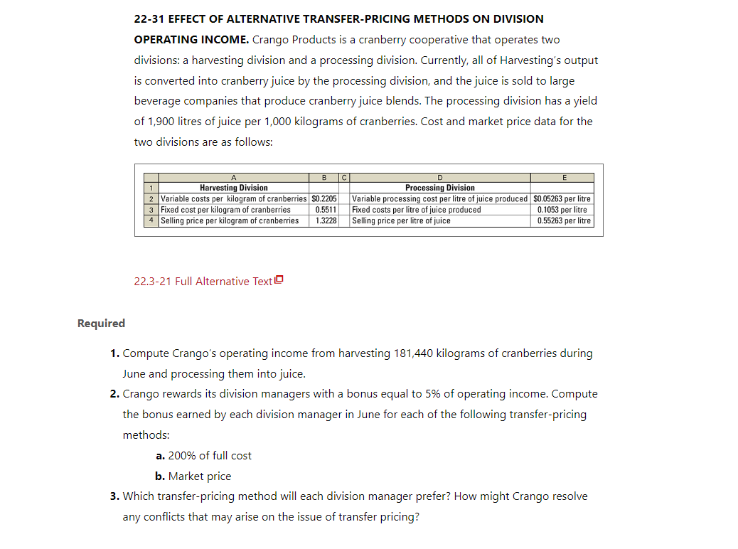 Solved Need the answers to these 22-31 | Chegg.com