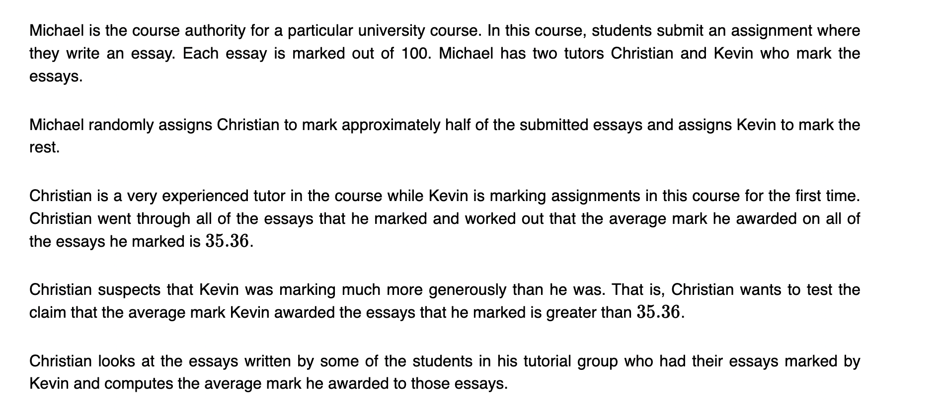 Solved Michael is the course authority for a particular | Chegg.com