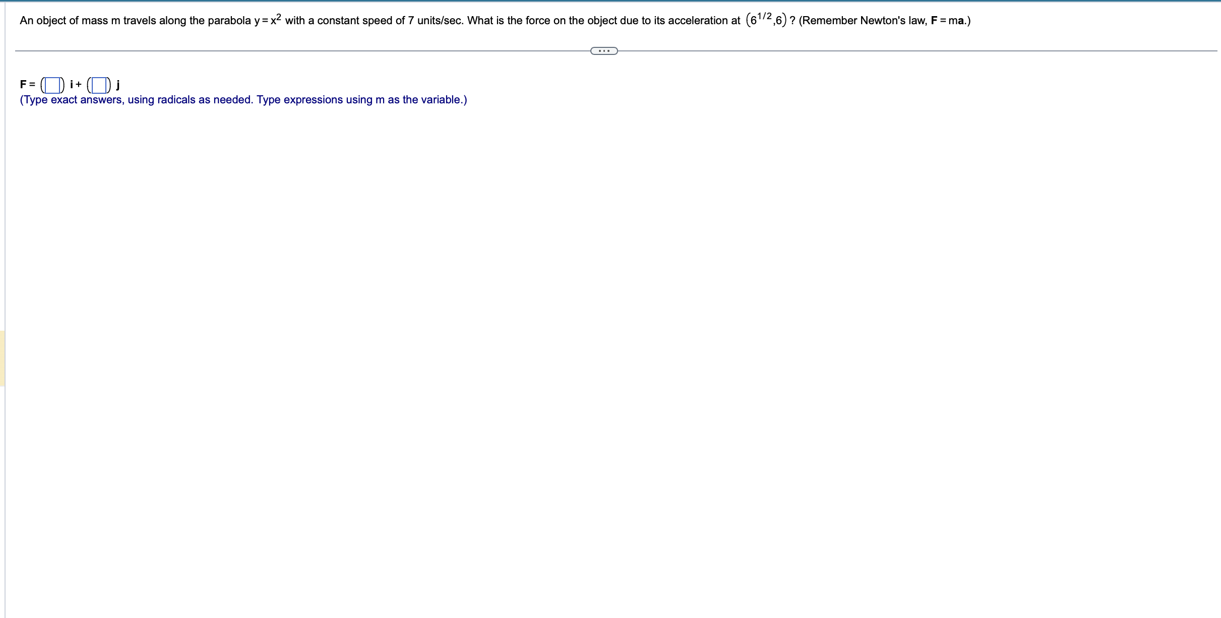 Solved (Type exact answers, using radicals as needed. Type | Chegg.com