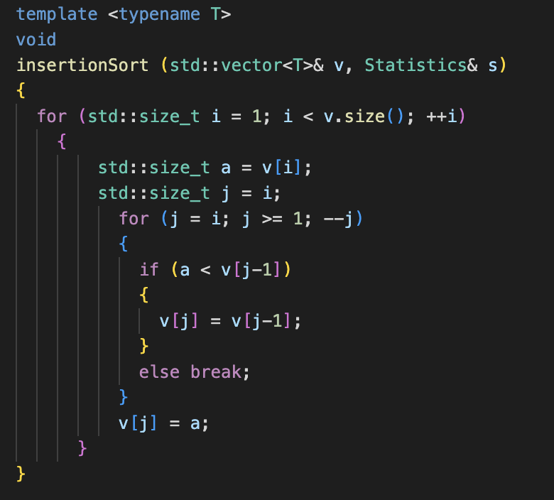 Solved Add S Numswaps And S Numcompares Into This