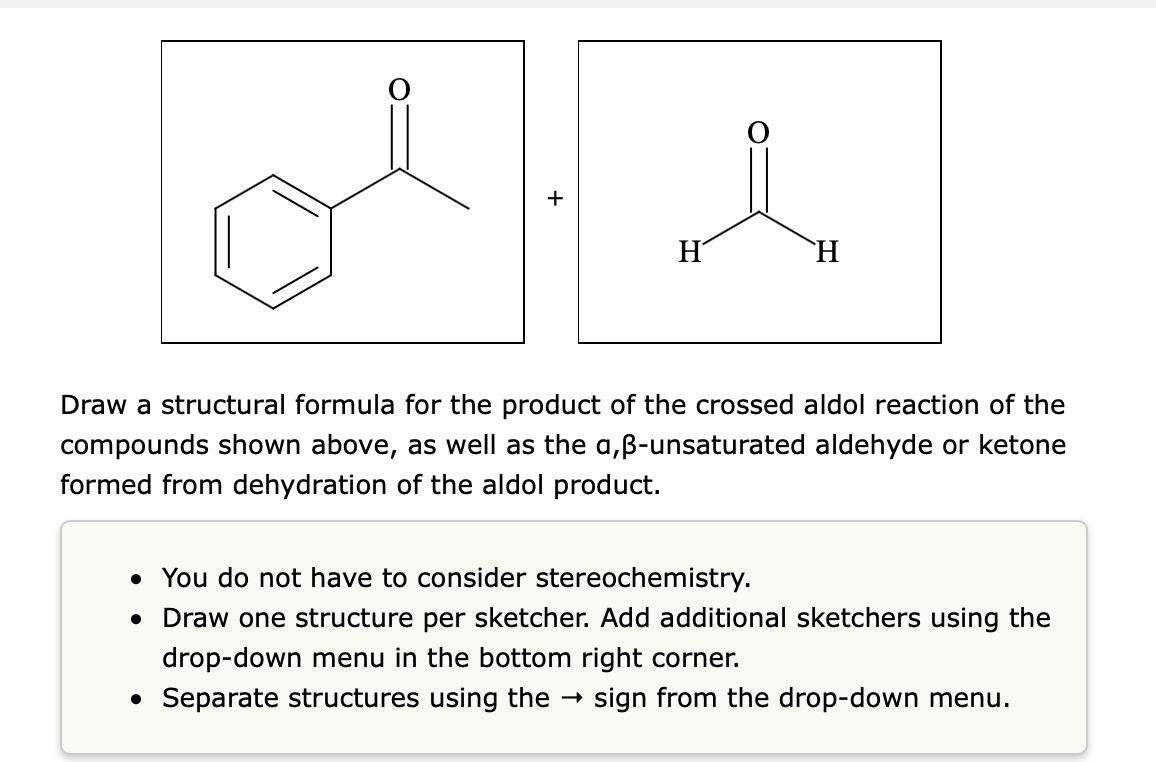 Solved Draw a structural formula for the product of the | Chegg.com