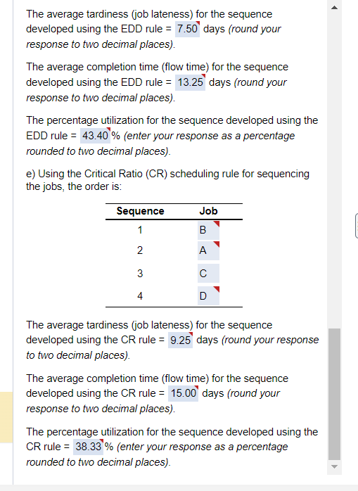 Solved a) Using the FCFS (first come, first served) decision | Chegg.com