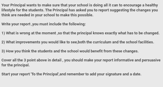 Solved Your Principal wants to make sure that your school | Chegg.com