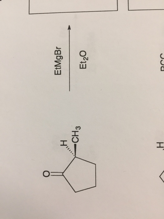 Solved EtMgBr CH3 Et20 | Chegg.com