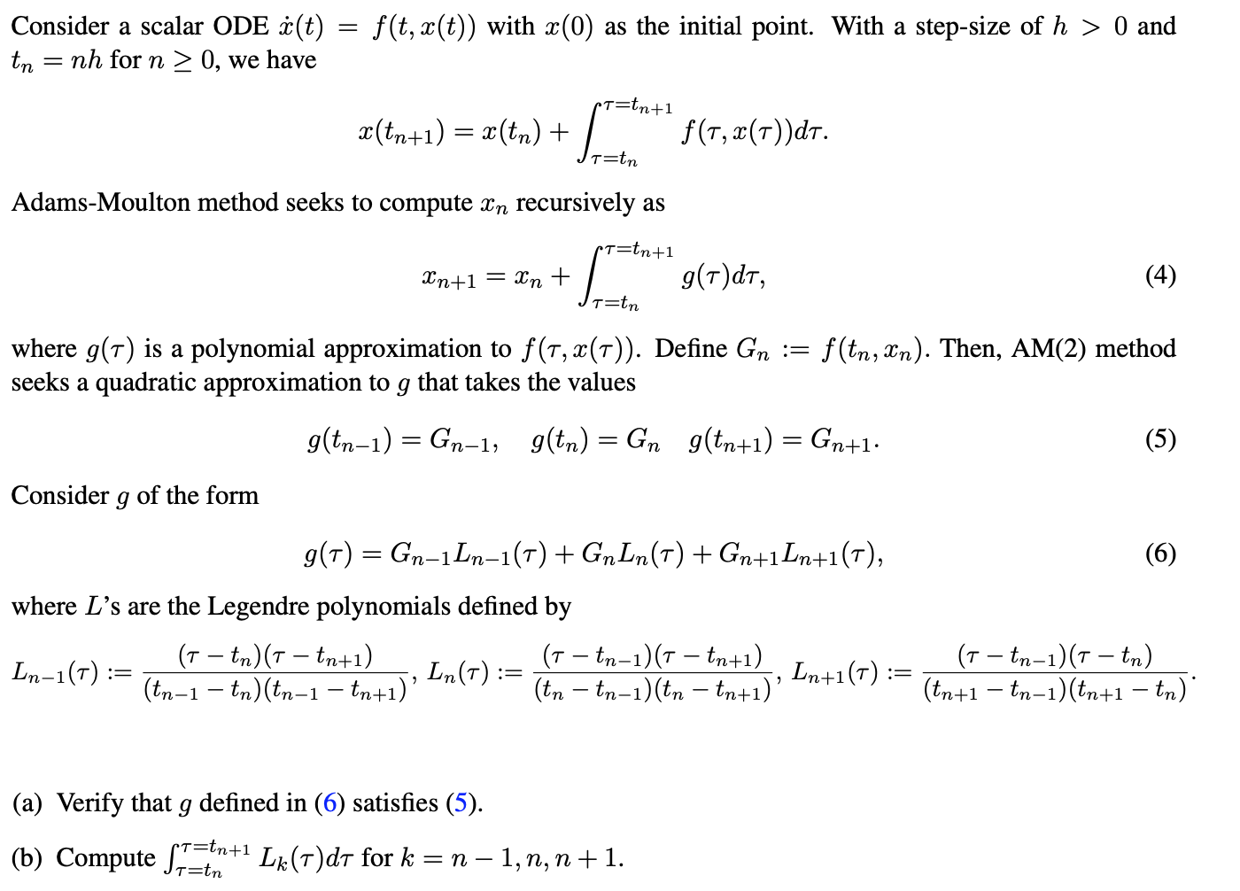 Consider a scalar ODE •(t) = f(t, x(t)) with x(0) as | Chegg.com