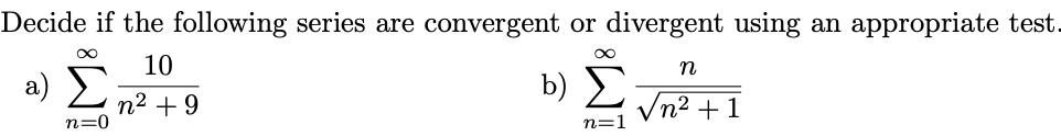Solved Using the limit of partial sums, show that the series | Chegg.com