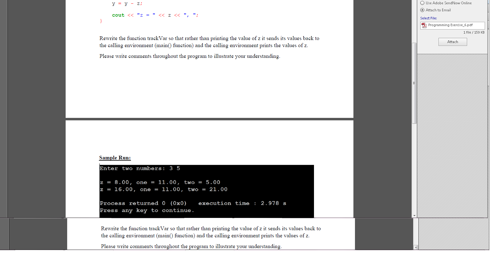 Solved Given The Following Program Sign In Export Pdf Files