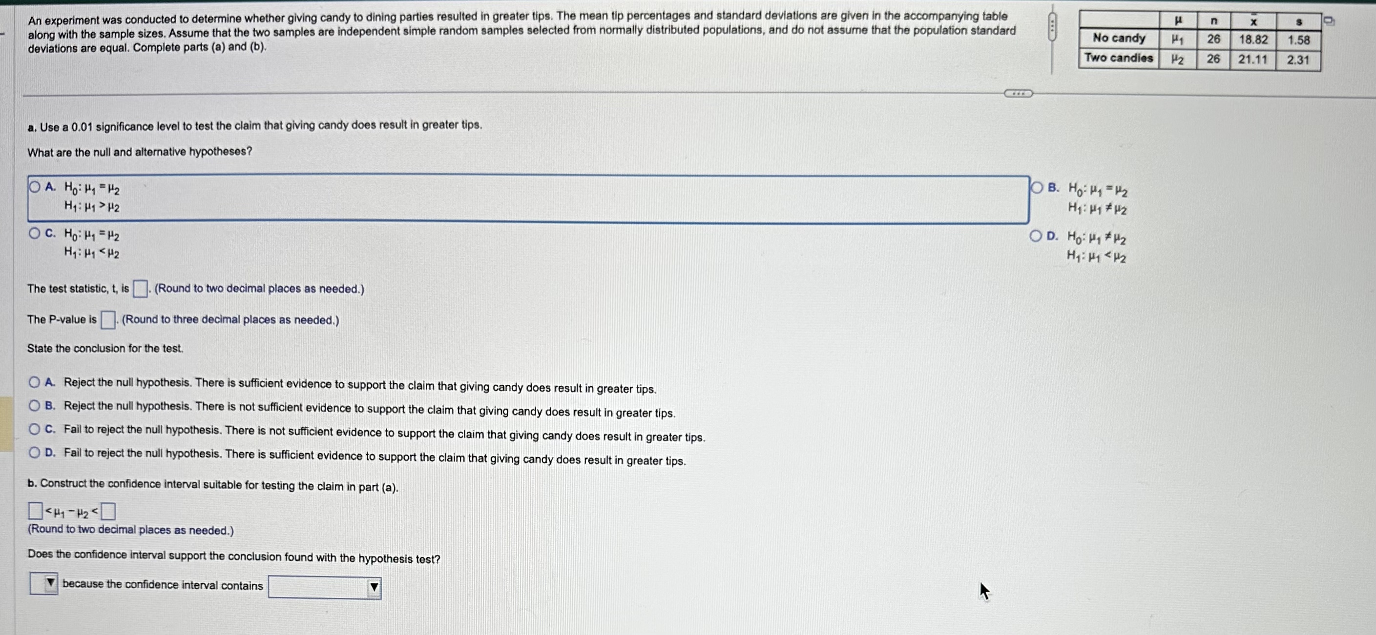 Solved deviations are equal. Complete parts (a) and (b). a. | Chegg.com