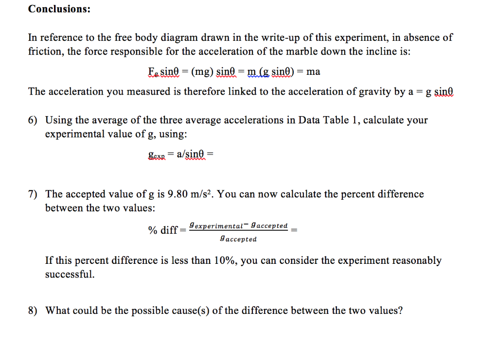 Solved Questions at the end of an experiment where we built | Chegg.com