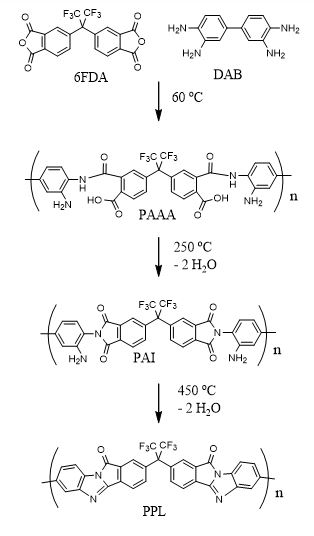 Solved Researchers synthesized PAAA by reacting 6FDA and DAB | Chegg.com