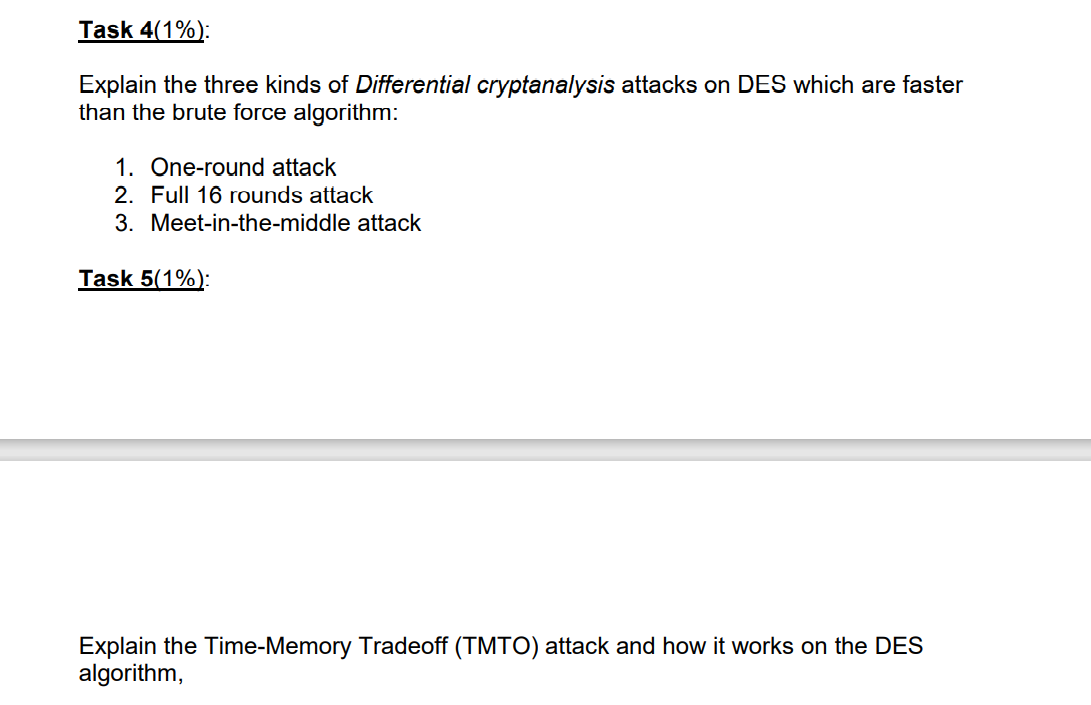 Solved Task 4(1%): Explain the three kinds of Differential | Chegg.com