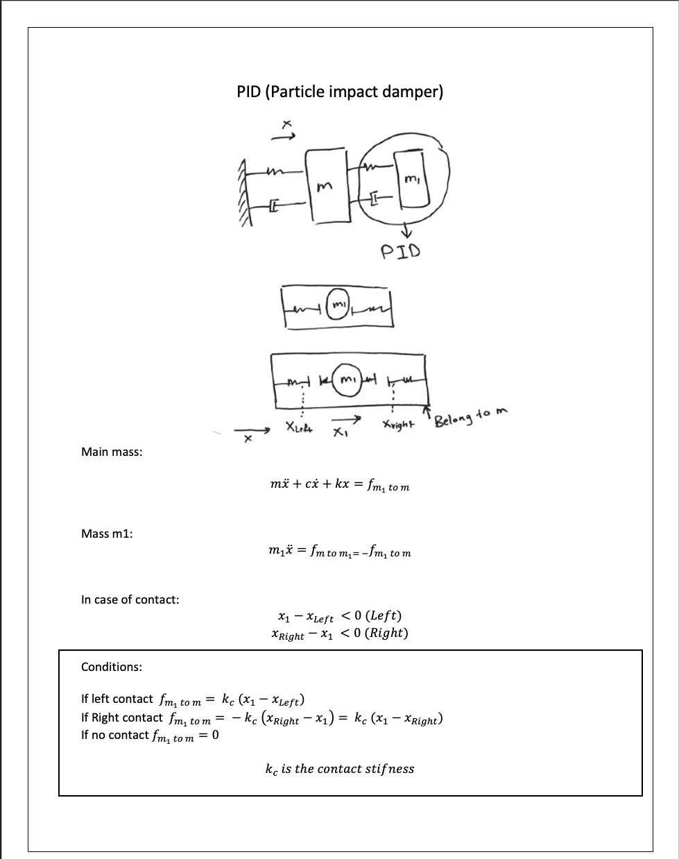 From these conditions derive the equations for | Chegg.com