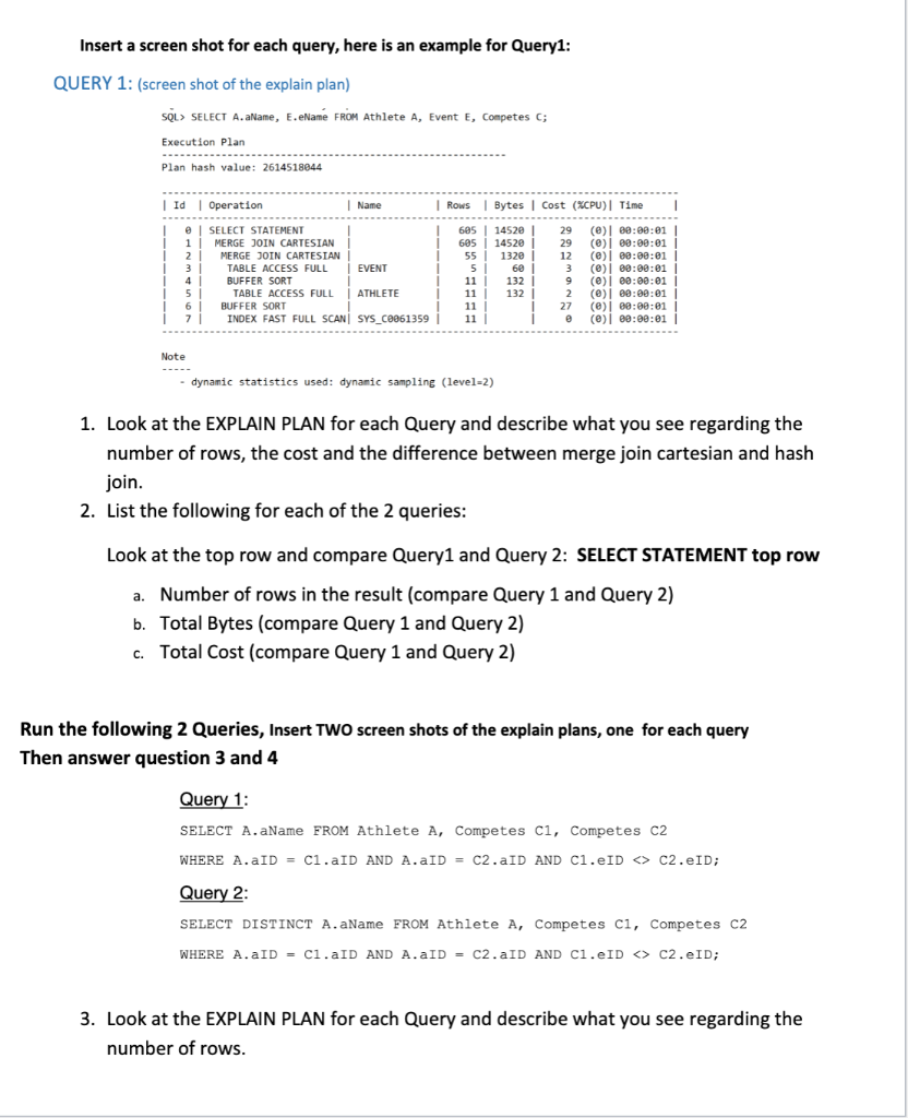 Solved 3. Change the line size to 300 4. Display the SQL | Chegg.com