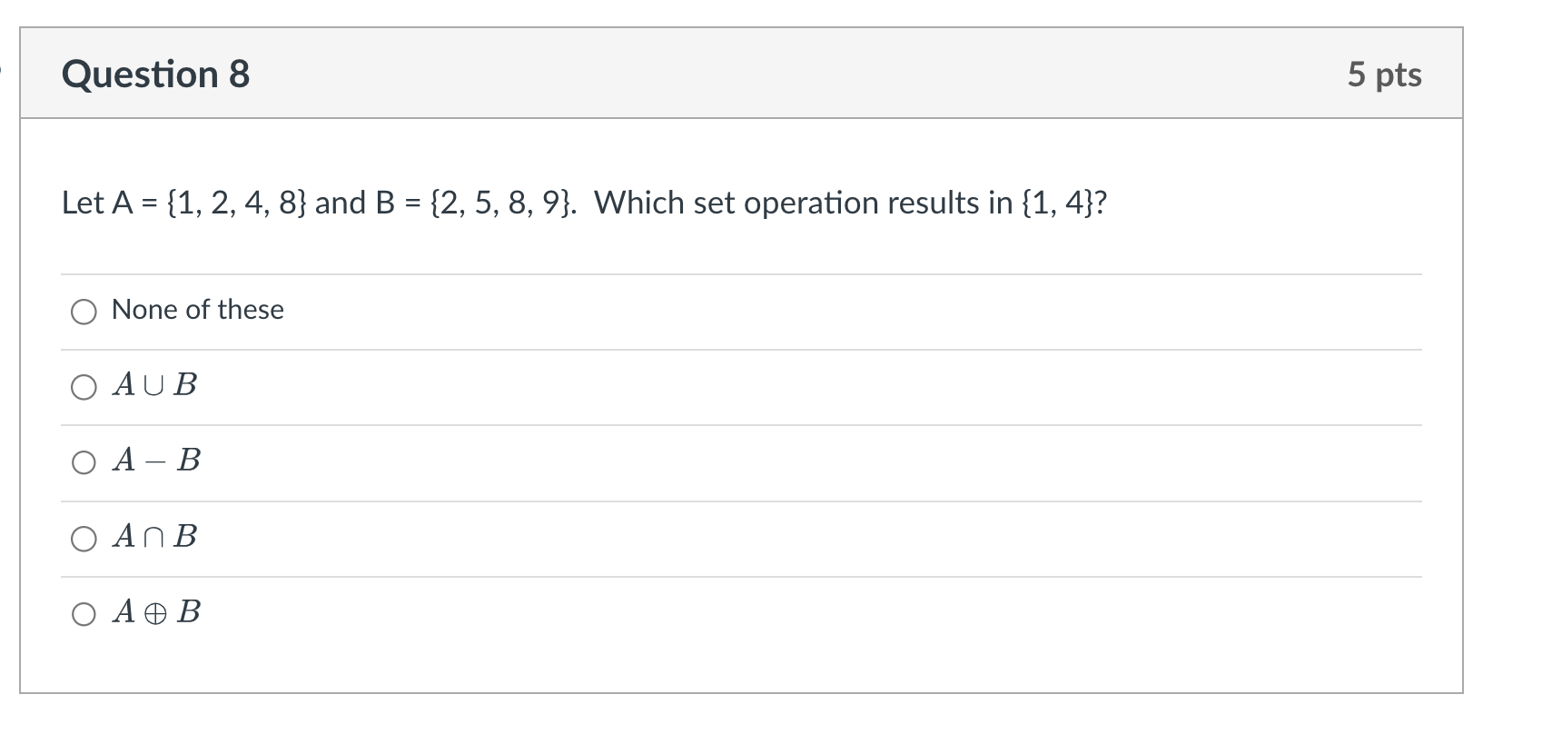Solved Let S={1,2,{3,4},{5}}. Which of the following are | Chegg.com