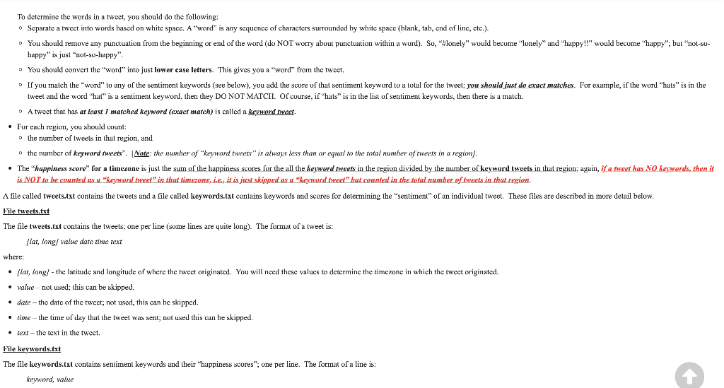Solved CS1026: Assignment 3 - Sentiment Analysis Due: | Chegg.com