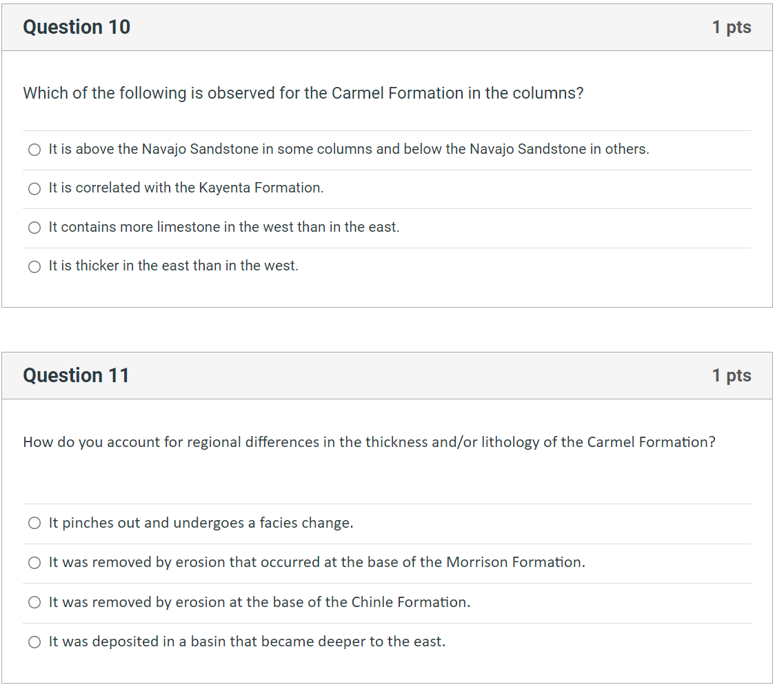 Solved Using the formation contacts and formation names | Chegg.com