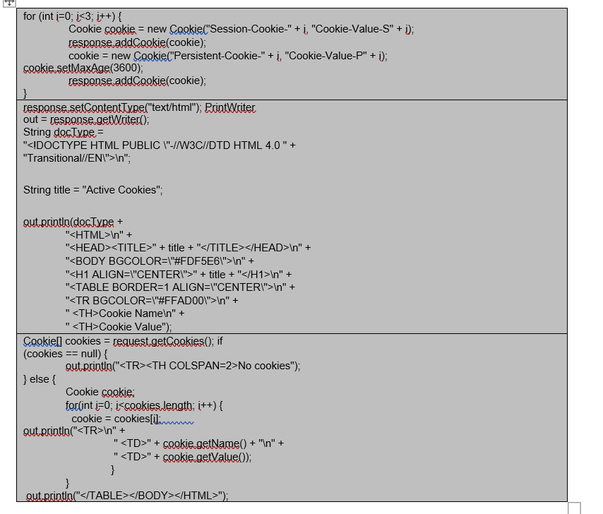 TASK 2: Session vs Persistent Cookies The aim of this | Chegg.com TASK 2: Session vs Persistent Cookies The aim of this | Chegg.com