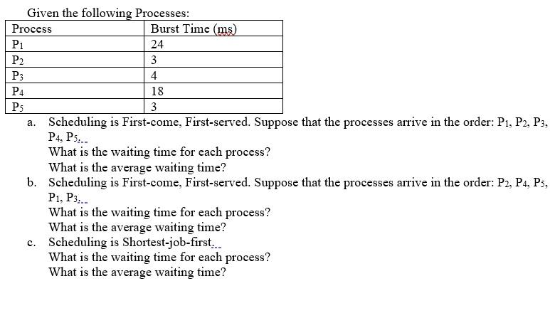 Solved the exercises in this section assume a single core, | Chegg.com