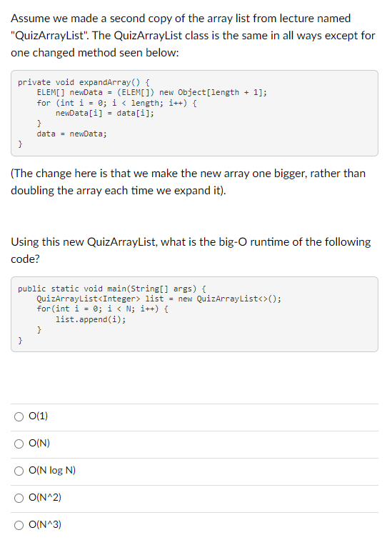 import java.util.Iterator; public class MyArrayList | Chegg.com