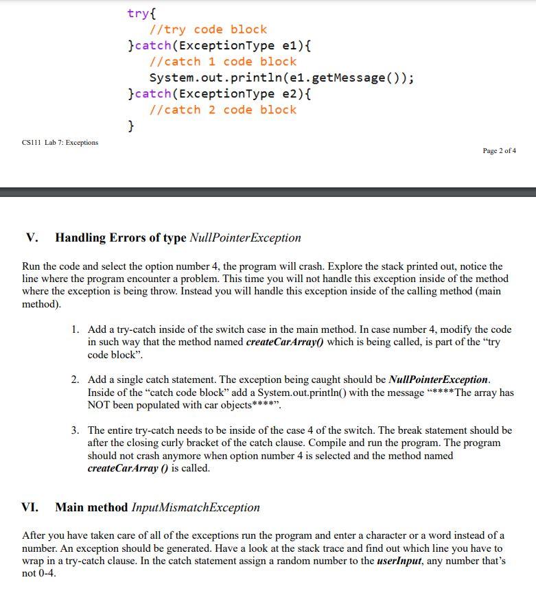 Solved This lab is meant to further your understanding of | Chegg.com