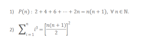 Solved Prove, using induction that each of the equations are | Chegg.com