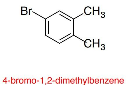 Solved Why is this 4-bromo-1,2-dimethylbenzene instead of | Chegg.com