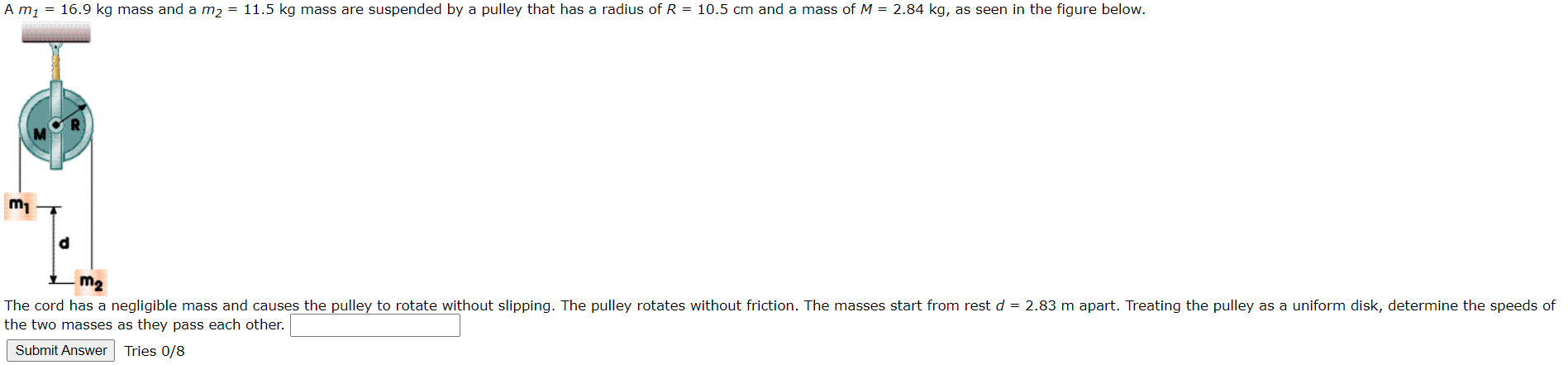 Solved What linear speed must a 0.0483-kg hula hoop have if | Chegg.com