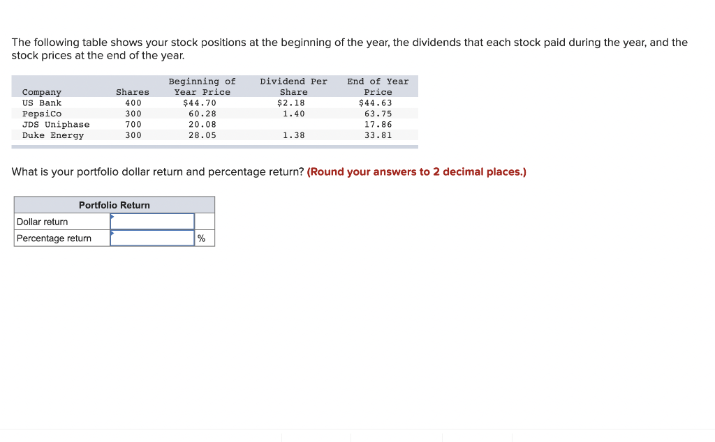 solved-the-following-table-shows-your-stock-positions-at-the-chegg