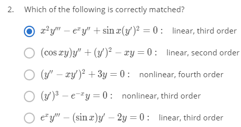 Solved 7. Find a +b+cif (x) = ae? + bez is a solution to the | Chegg.com