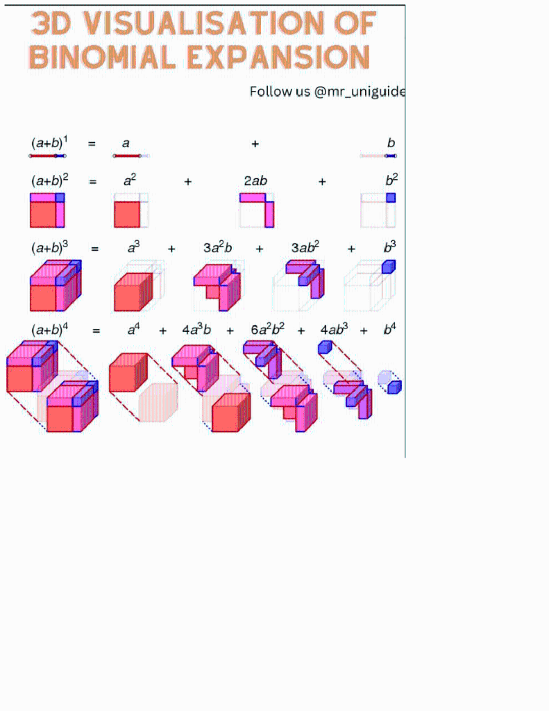 Create a multi-dimensional visualization of (a+b)5 in | Chegg.com
