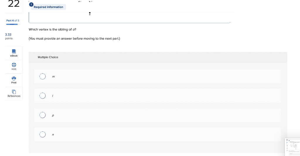 Solved Check my work 22 Part 4 of 5 Required information | Chegg.com