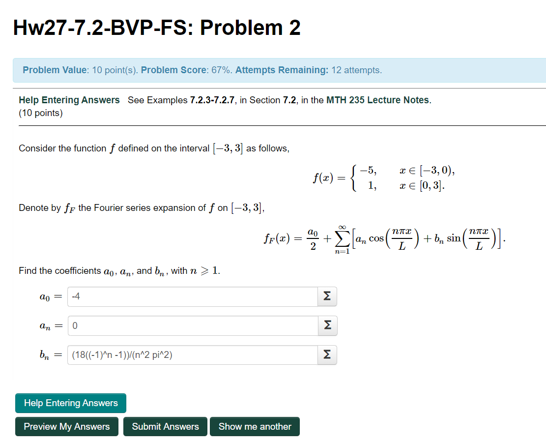 Solved Hw27-7.2-BVP-FS: Problem 2 Problem Value: 10 | Chegg.com