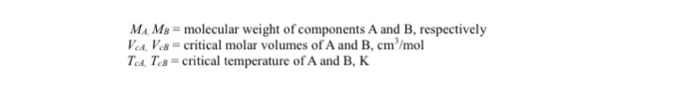 Solved 3. Estimate the diffusivity, D for the system | Chegg.com