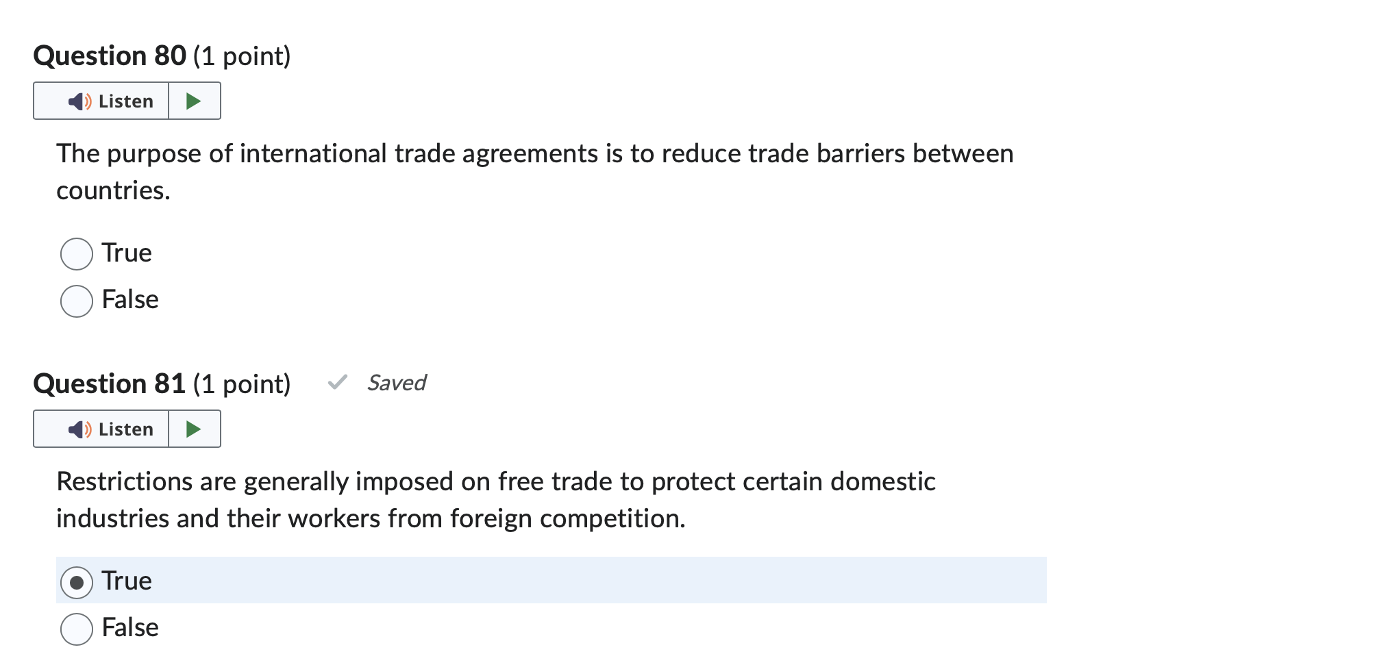 Solved The purpose of international trade agreements is to | Chegg.com