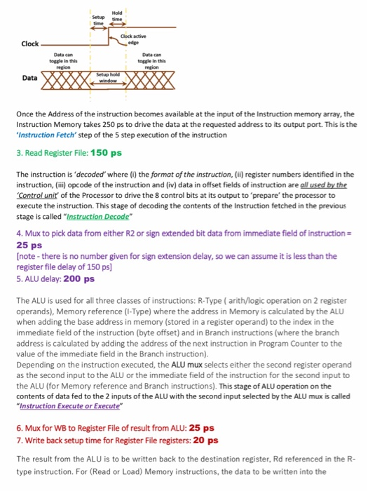 Processor Implementation: Problems in in this | Chegg.com