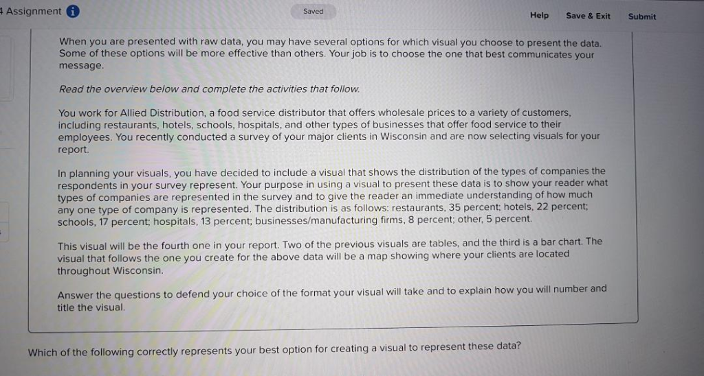 Assignment Saved Help Save & Exit Submit When you are | Chegg.com
