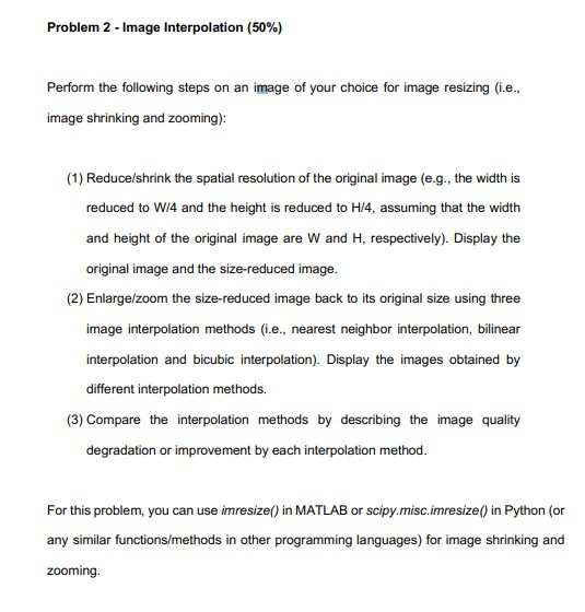 Image Interpolation Opencv Python - Infoupdate.org