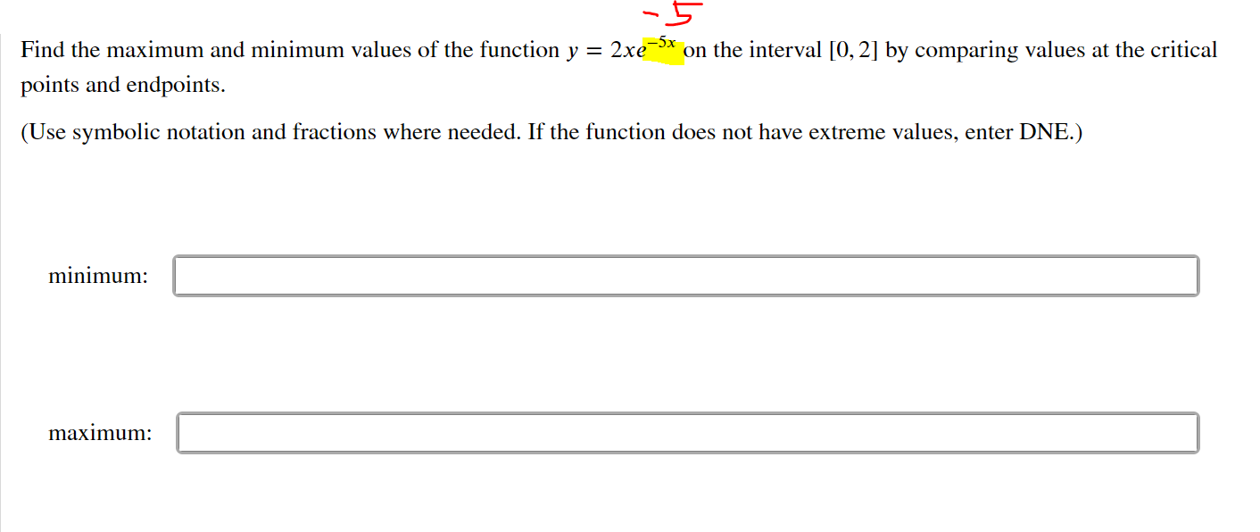 Solved Find the maximum and minimum values of the function | Chegg.com