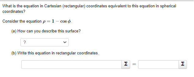 Solved What is the equation in Cartesian (rectangular) | Chegg.com