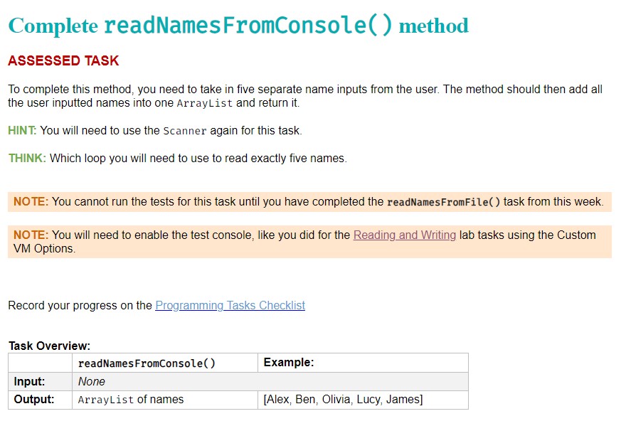 Solved I Need A Working Java Code For This Task