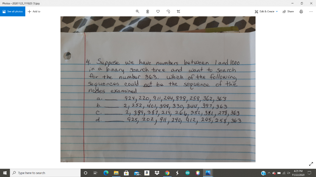 Solved Photos - 20201123,111823 (1)jpg See all phols + Audio | Chegg.com