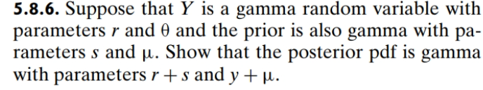 Solved 5.8.6. Suppose that Y is a gamma random variable with | Chegg.com