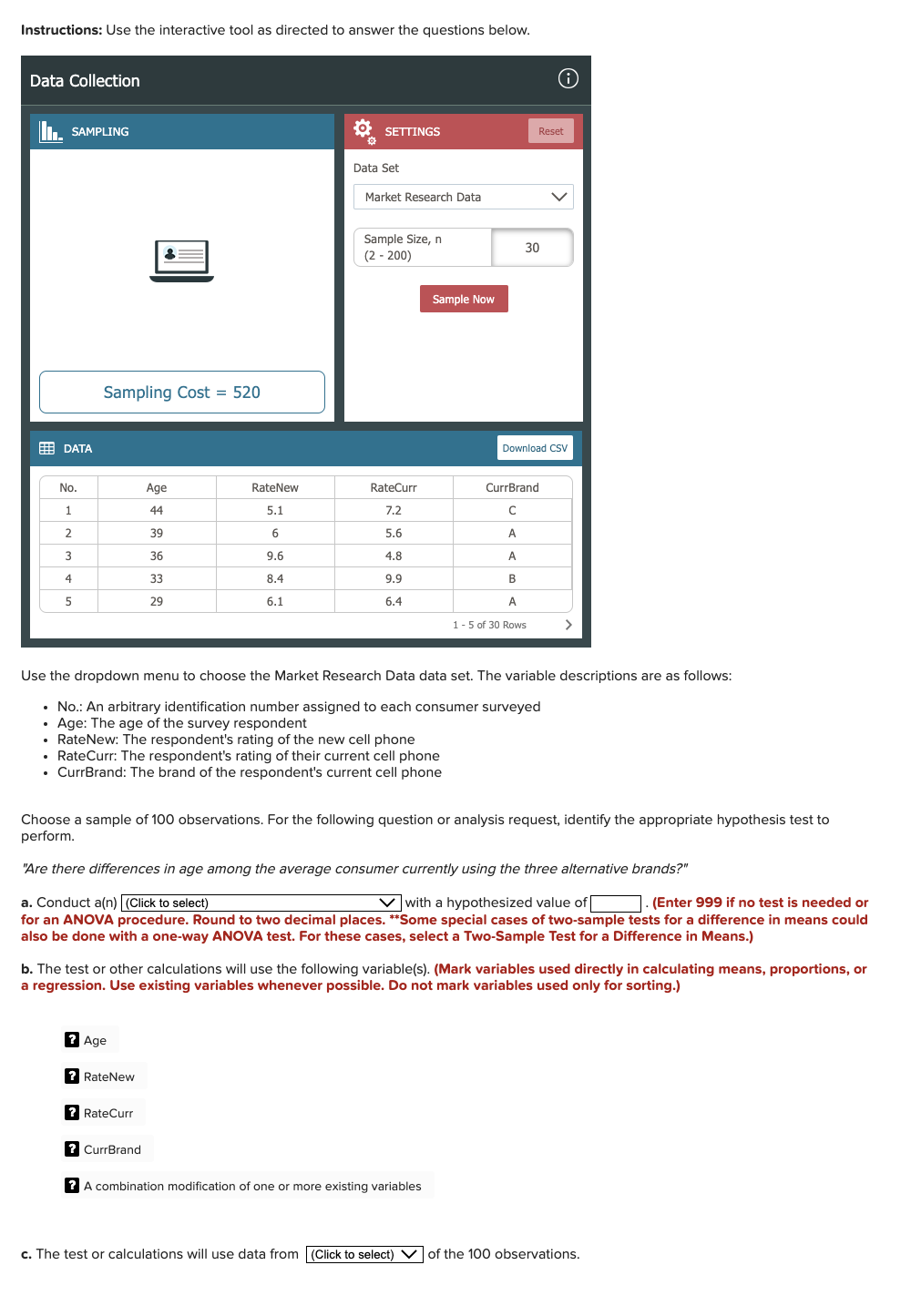 Solved Instructions: Use the interactive tool as directed to | Chegg.com