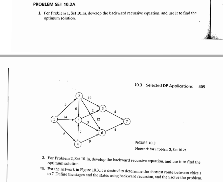 PROBLEM SET 10.2A 1. For Problem 1, Set 10.1a, | Chegg.com