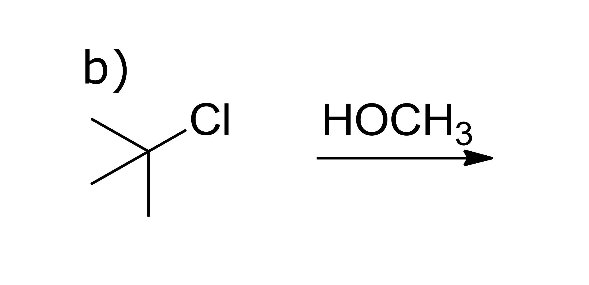 Solved d) Br ''CH3 e b) CI HOCH3 c) Br H3C, CI | Chegg.com